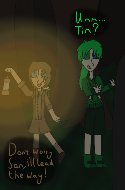 Human Tiny Box Tim and Scepticeye Sam - ibisPaint