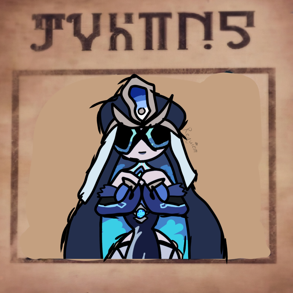 Gepard wanted poster of mirror maiden - ibisPaint