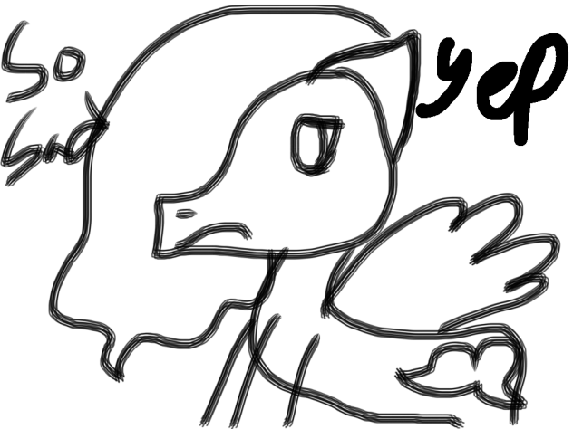 oh so sad - ibisPaint