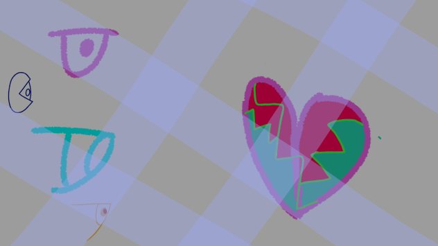 shattered heart - ibisPaint