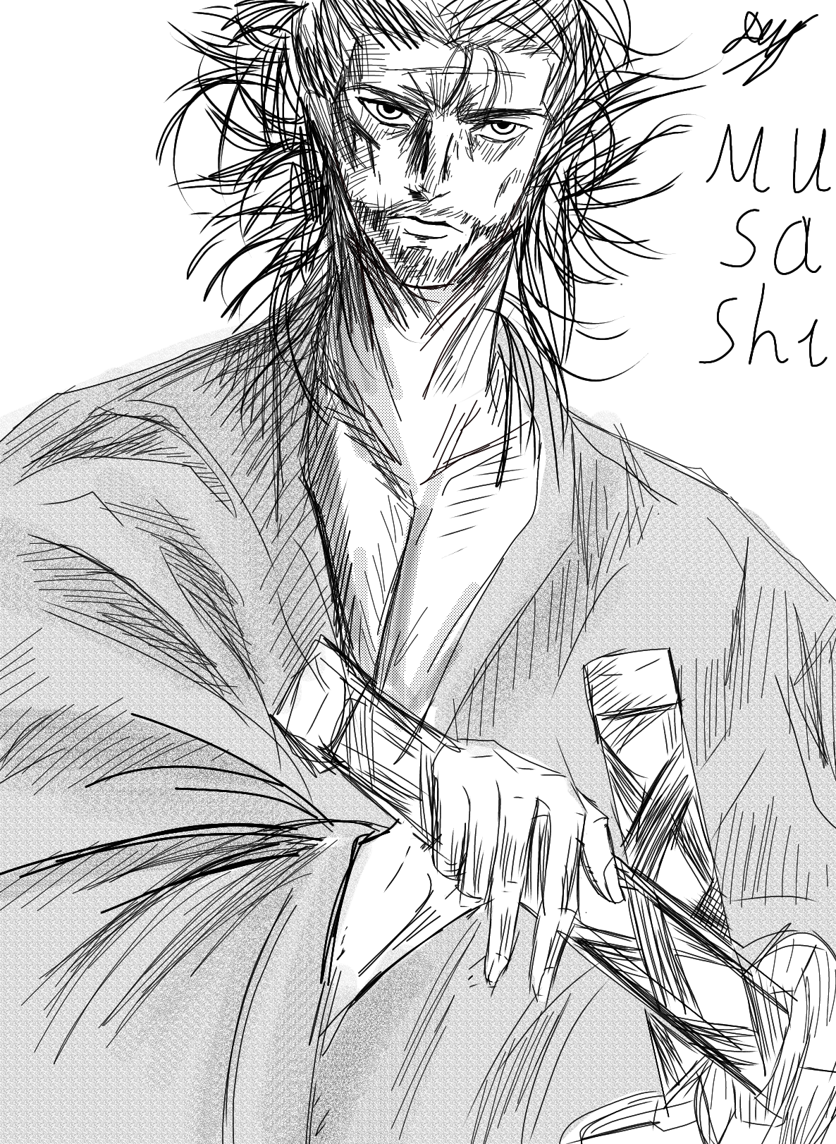 musashi miyamoto - ibisPaint
