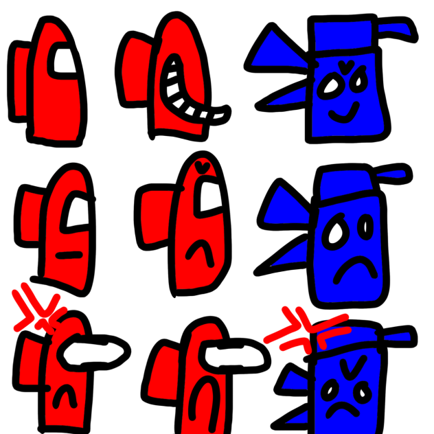 Drawing Icon Imposter And Bf - ibisPaint