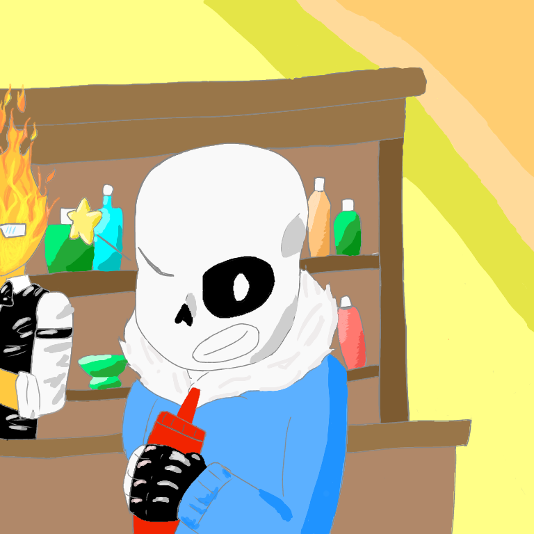Sans at Grilb's - ibisPaint