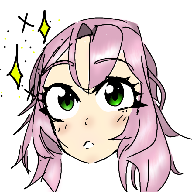 Cutie pink girl - ibisPaint