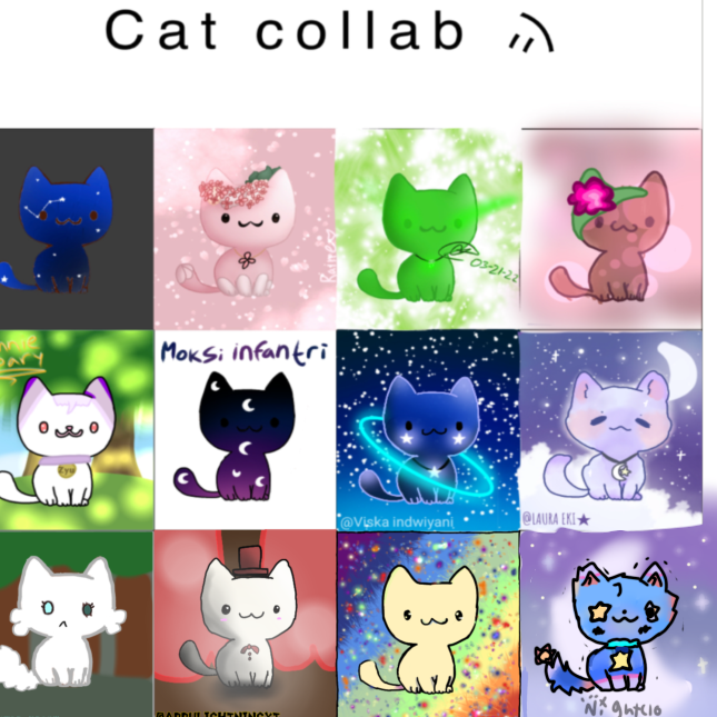 Cat Collab - ibisPaint