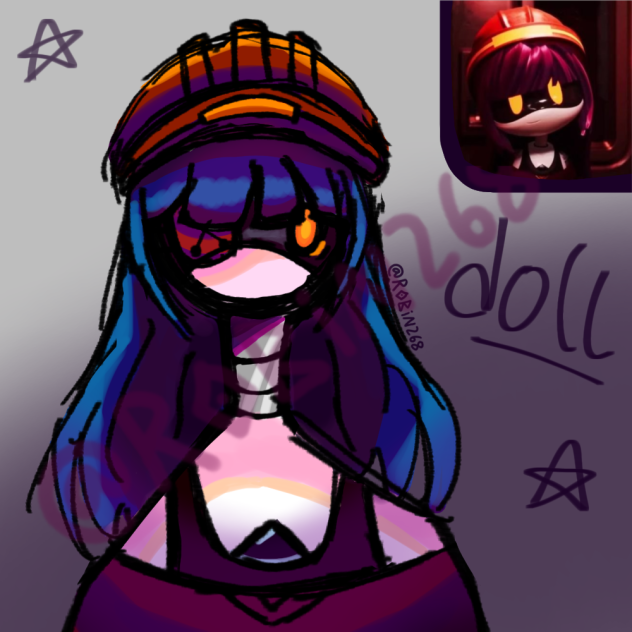 Doll my beloved 🩶 - ibisPaint