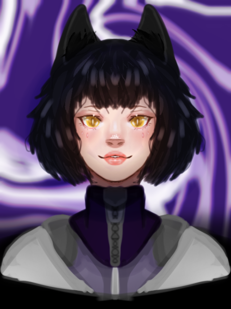 Blake from rwby - ibisPaint
