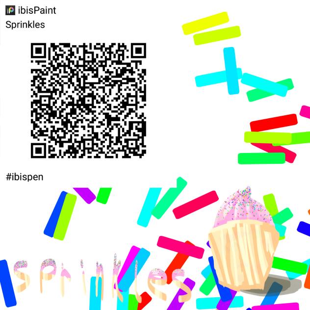 sprinkles brush - ibisPaint