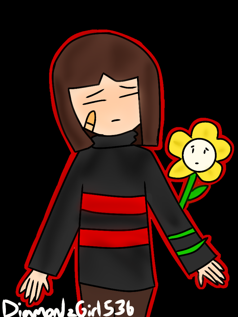 Underfell Frisk - ibisPaint