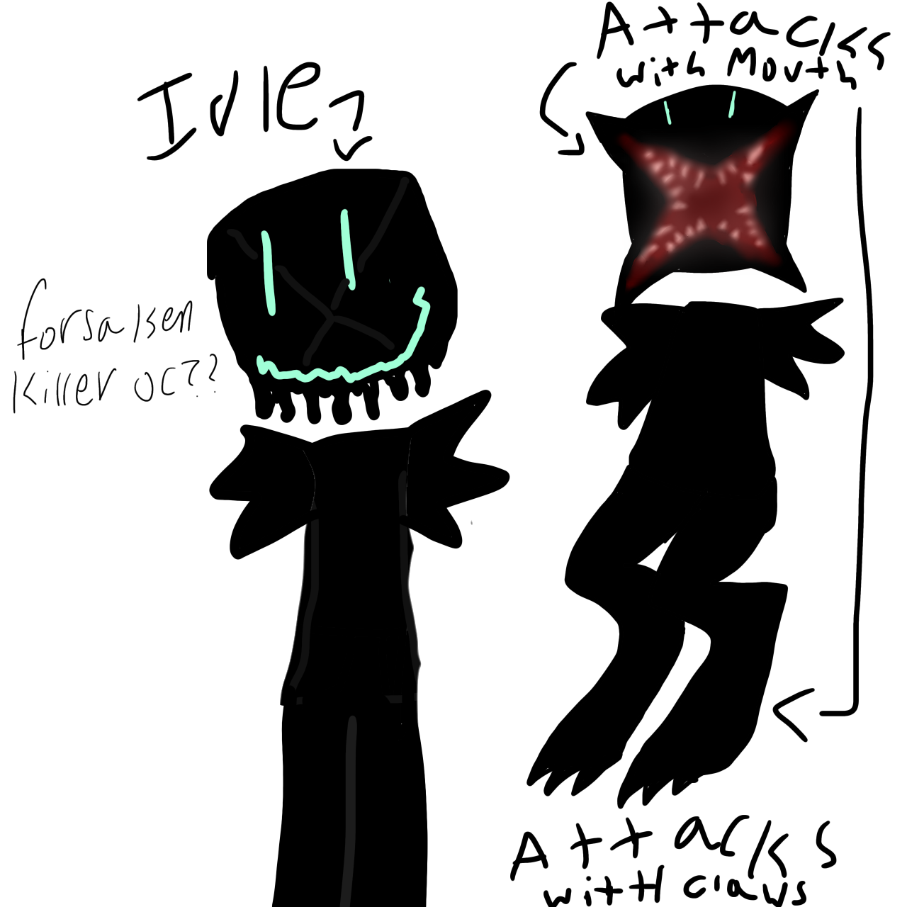 Forsaken killer oc - ibisPaint