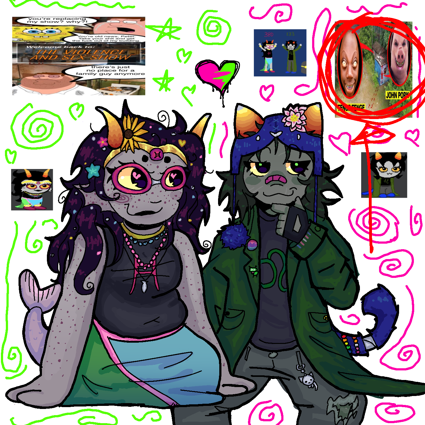 john pork homestuck yaoi - ibisPaint