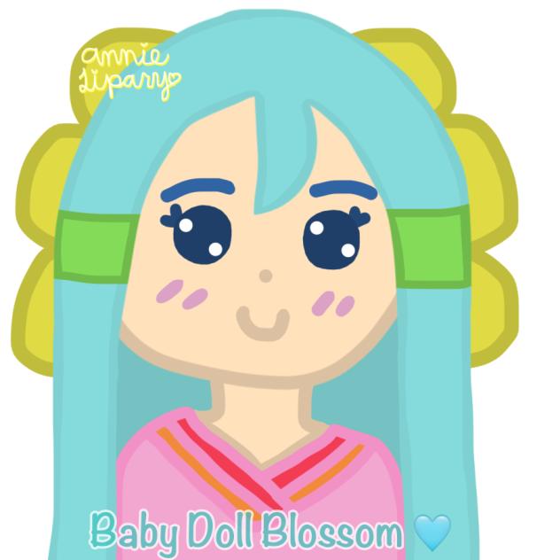 Baby Doll Blossom 🩵 - ibisPaint