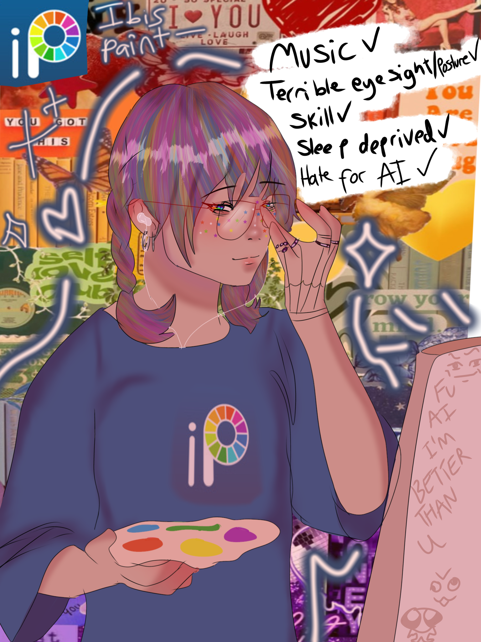 IBIS PAINT AS A HUMAN 🎨 - ibisPaint