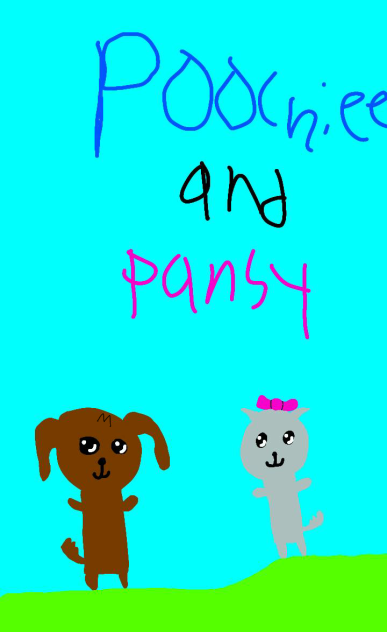 poochee and pansy fan art #1 - ibisPaint