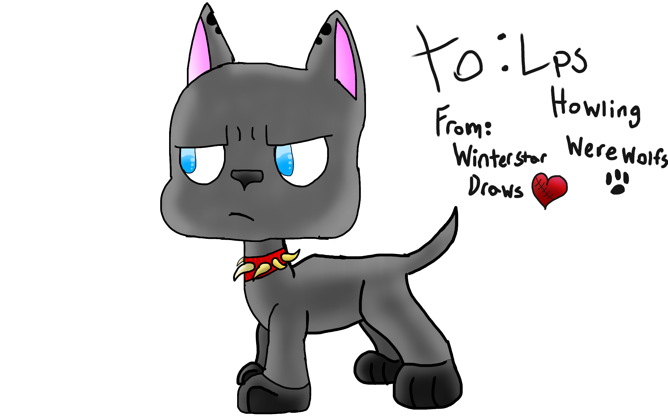 rebel (best friend's OC) - ibisPaint