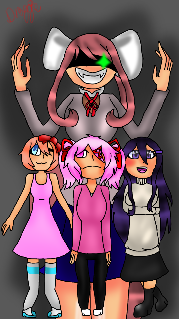 Doki Doki Literature Club Part 1 - ibisPaint