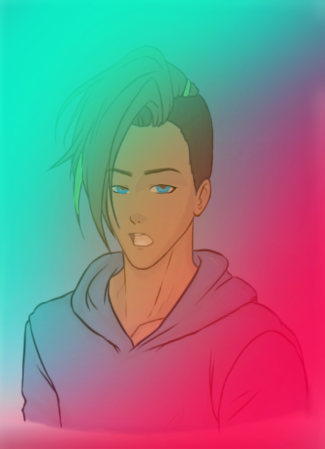 The older twin - ibisPaint