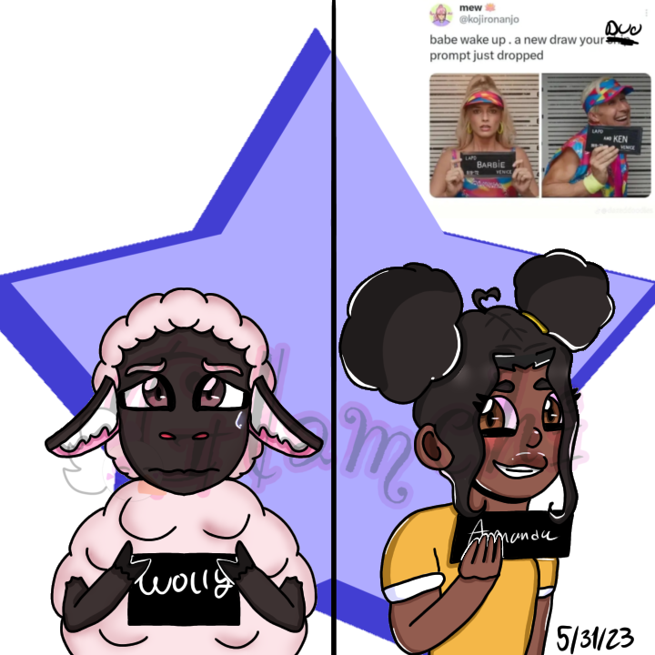 Wooly and Amanda - ibisPaint