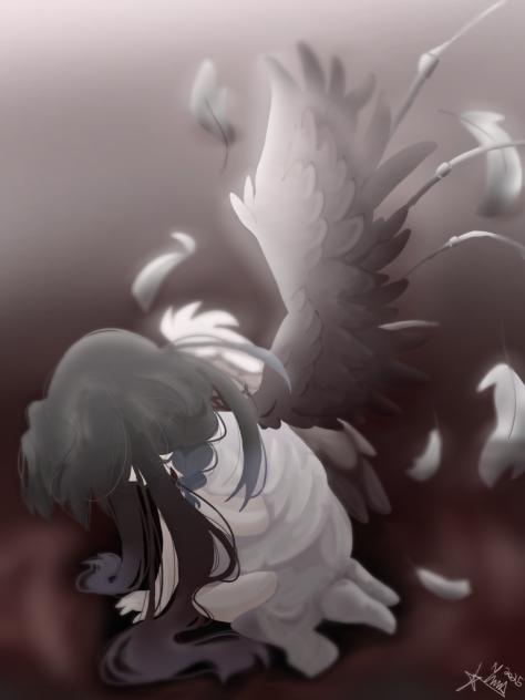 Fallen angel - ibisPaint