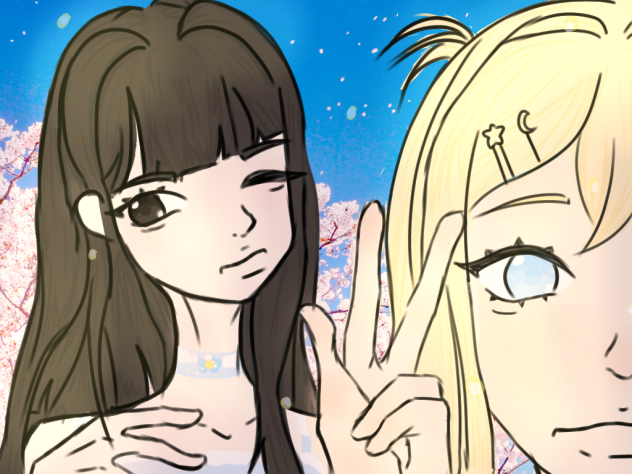 trying new art styles - ibisPaint