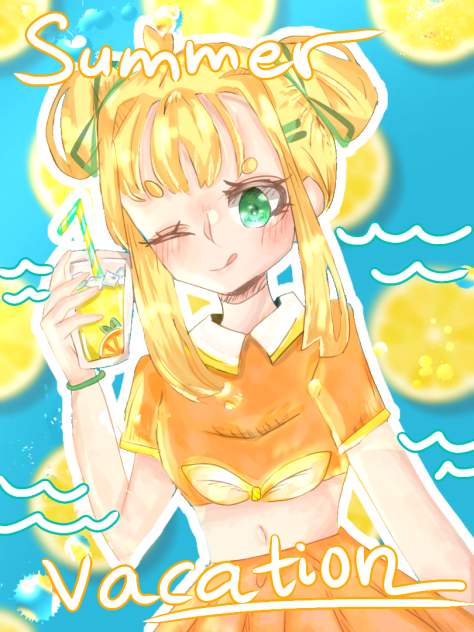 Summer oc(event Bunko) - ibisPaint