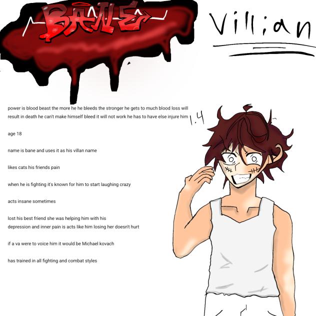 bane my oc WIP - ibisPaint