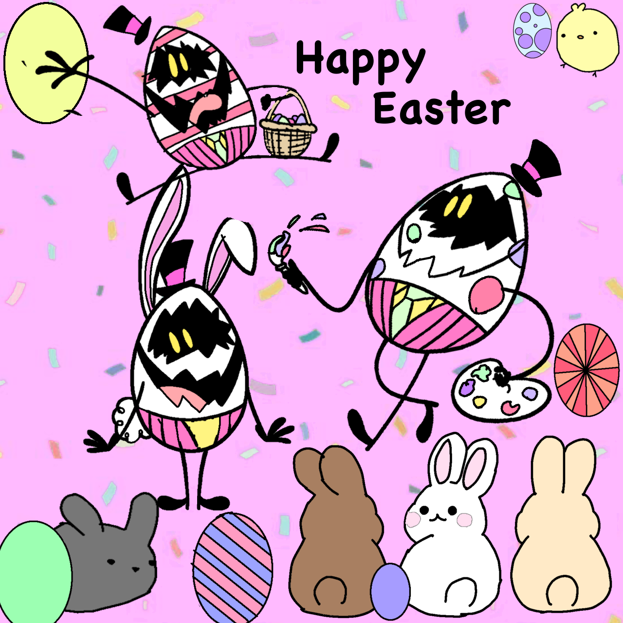 Happy late Easter - ibisPaint