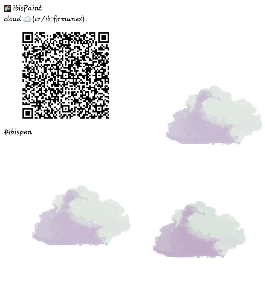 cloud - ibisPaint