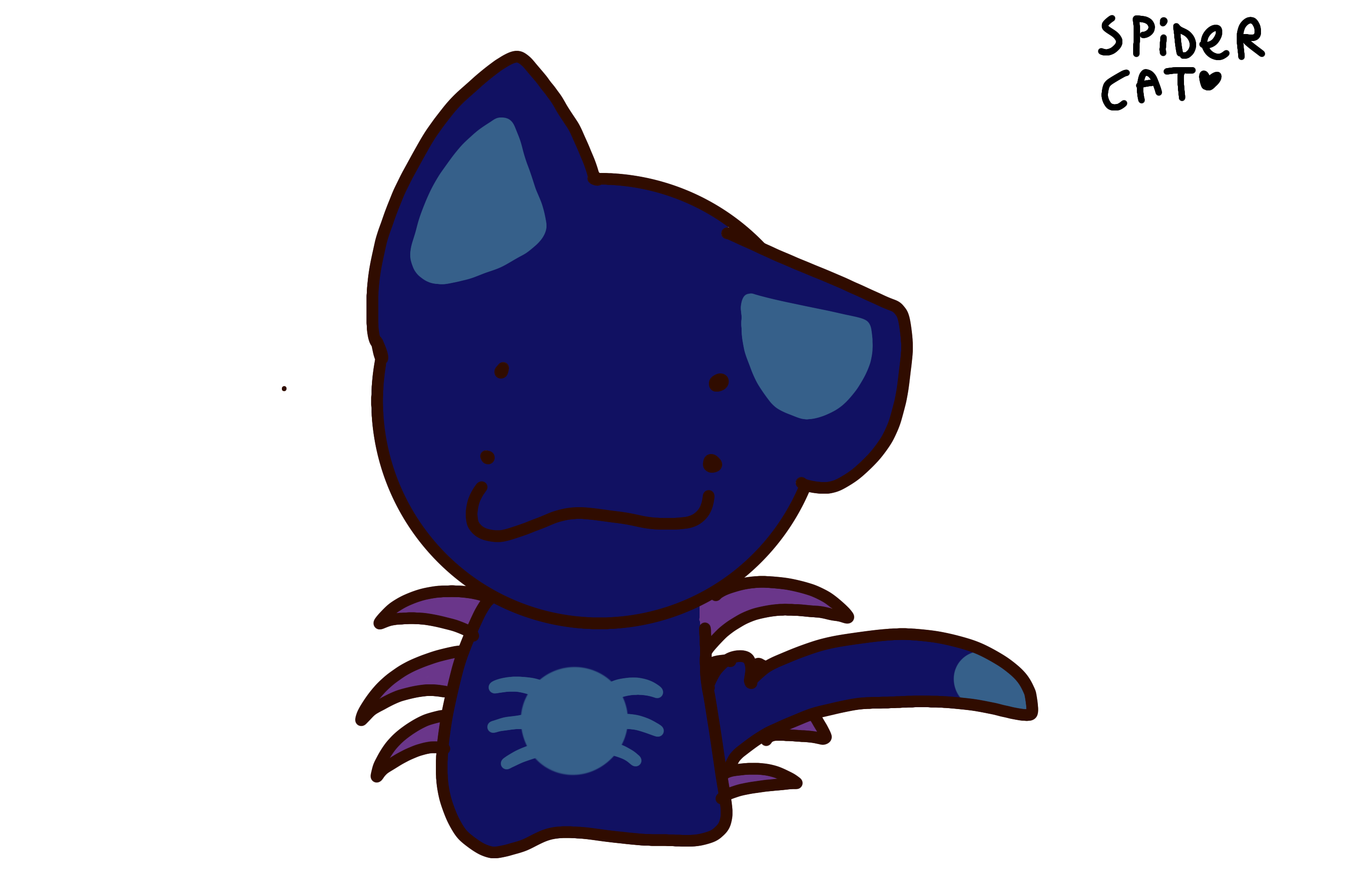Spider cat - ibisPaint