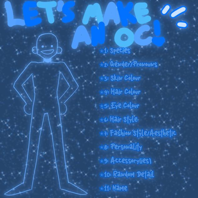 ~ Let's Make An OC ~ - ibisPaint