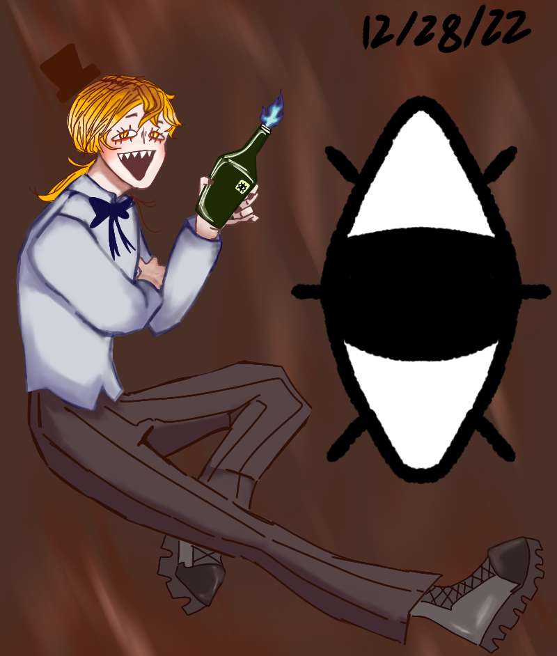 bill cipher heehee - ibisPaint