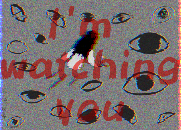 I'm watching you - ibisPaint