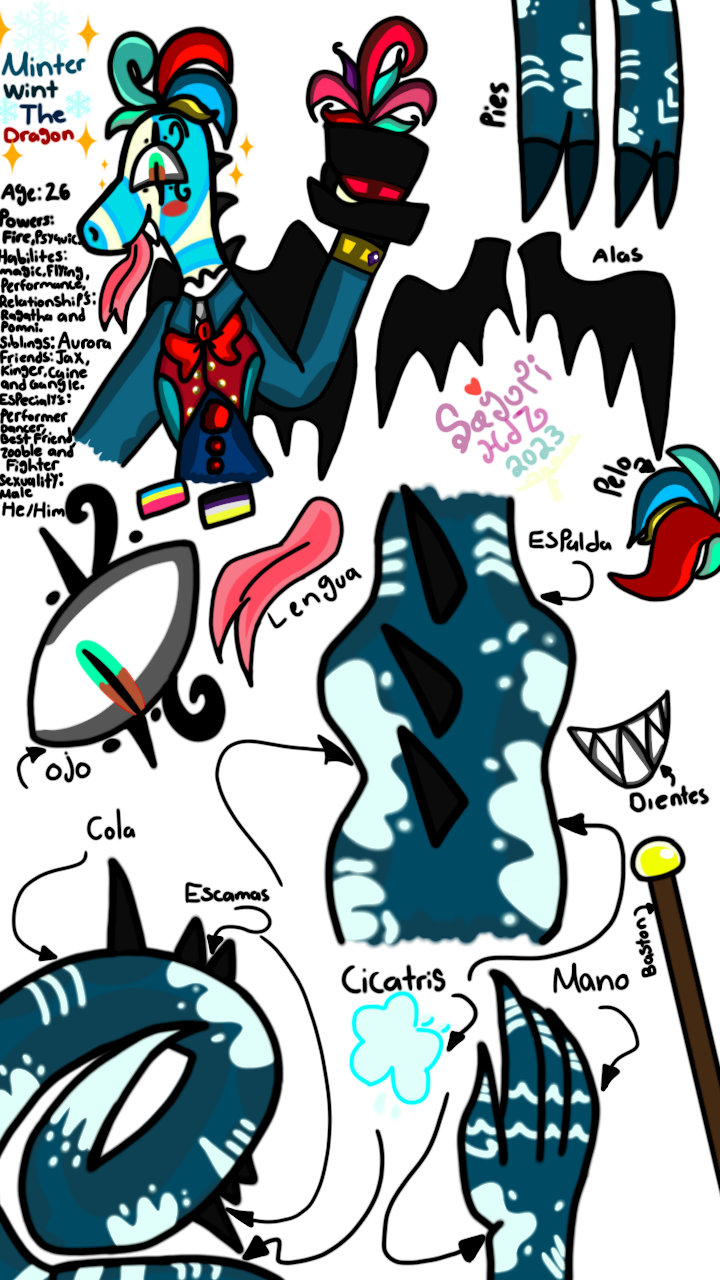 Digital Circus OC- Speedpaint - ibisPaint