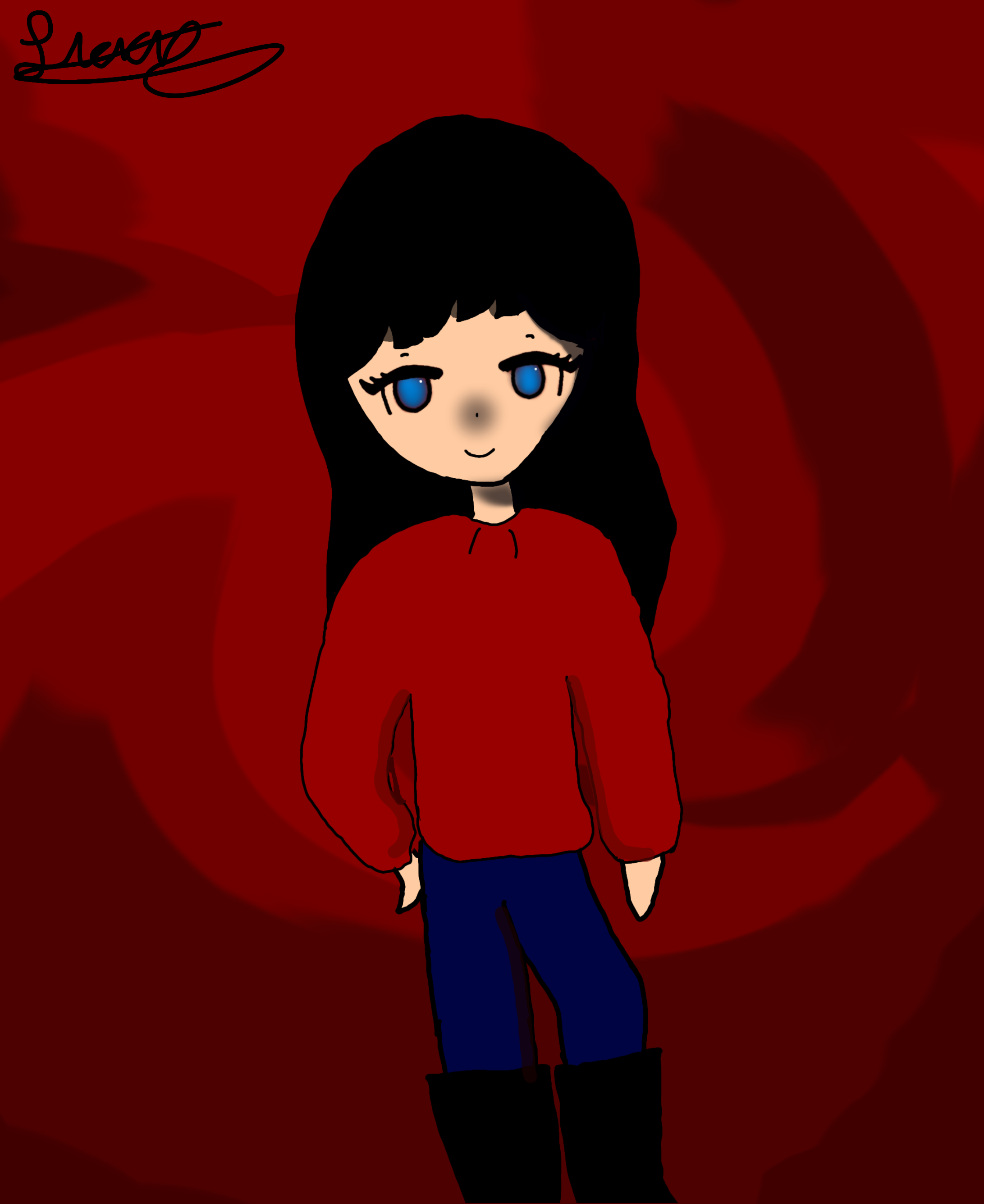 Average girl - ibisPaint