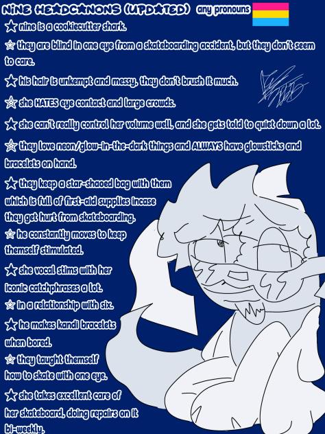 Nine Headcanons (UPDATED) - ibisPaint