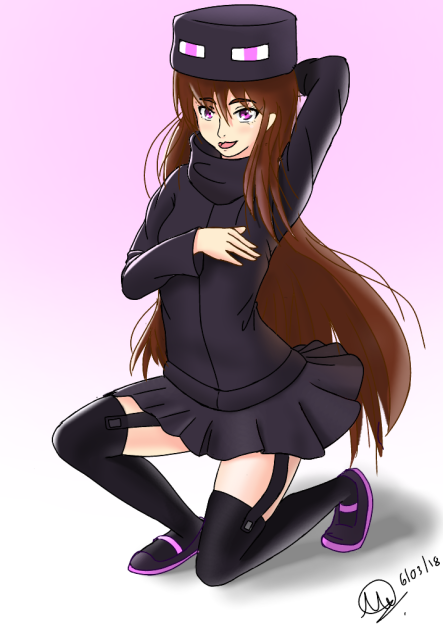 Enderwoman - ibisPaint