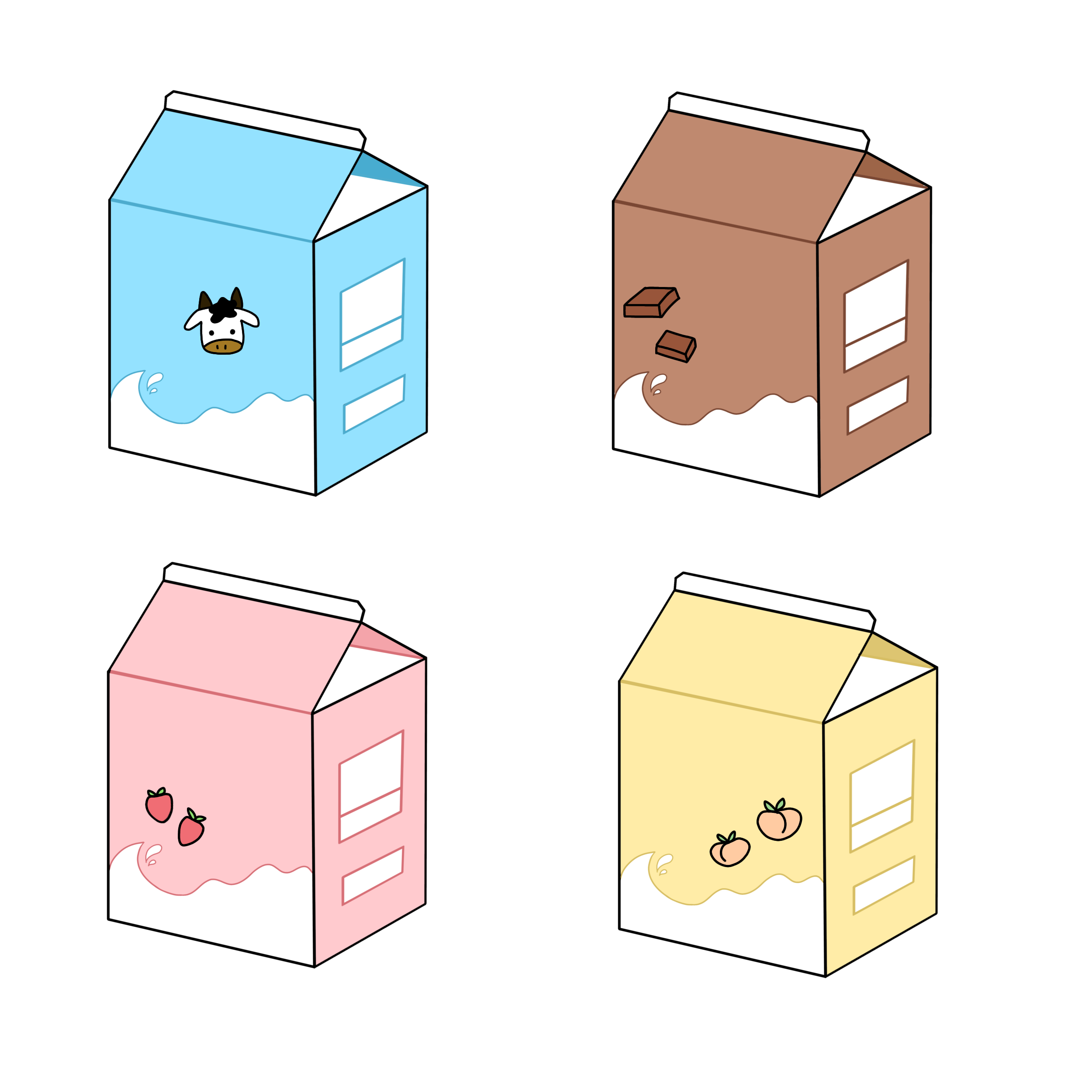 Milk packet - ibisPaint