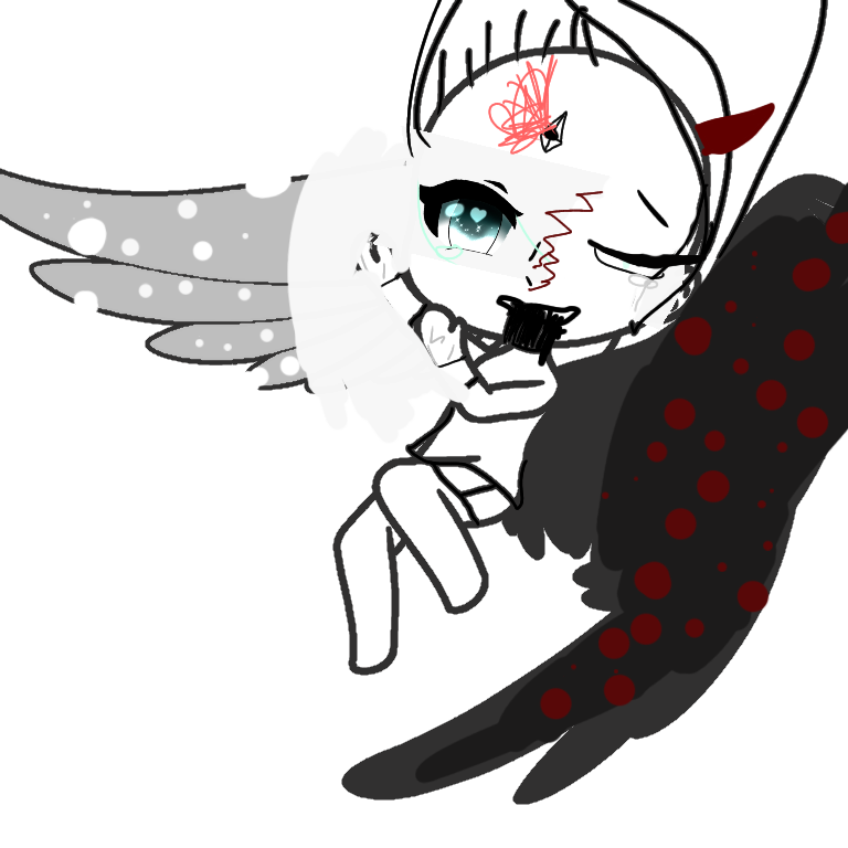 Angel or Devil. - ibisPaint