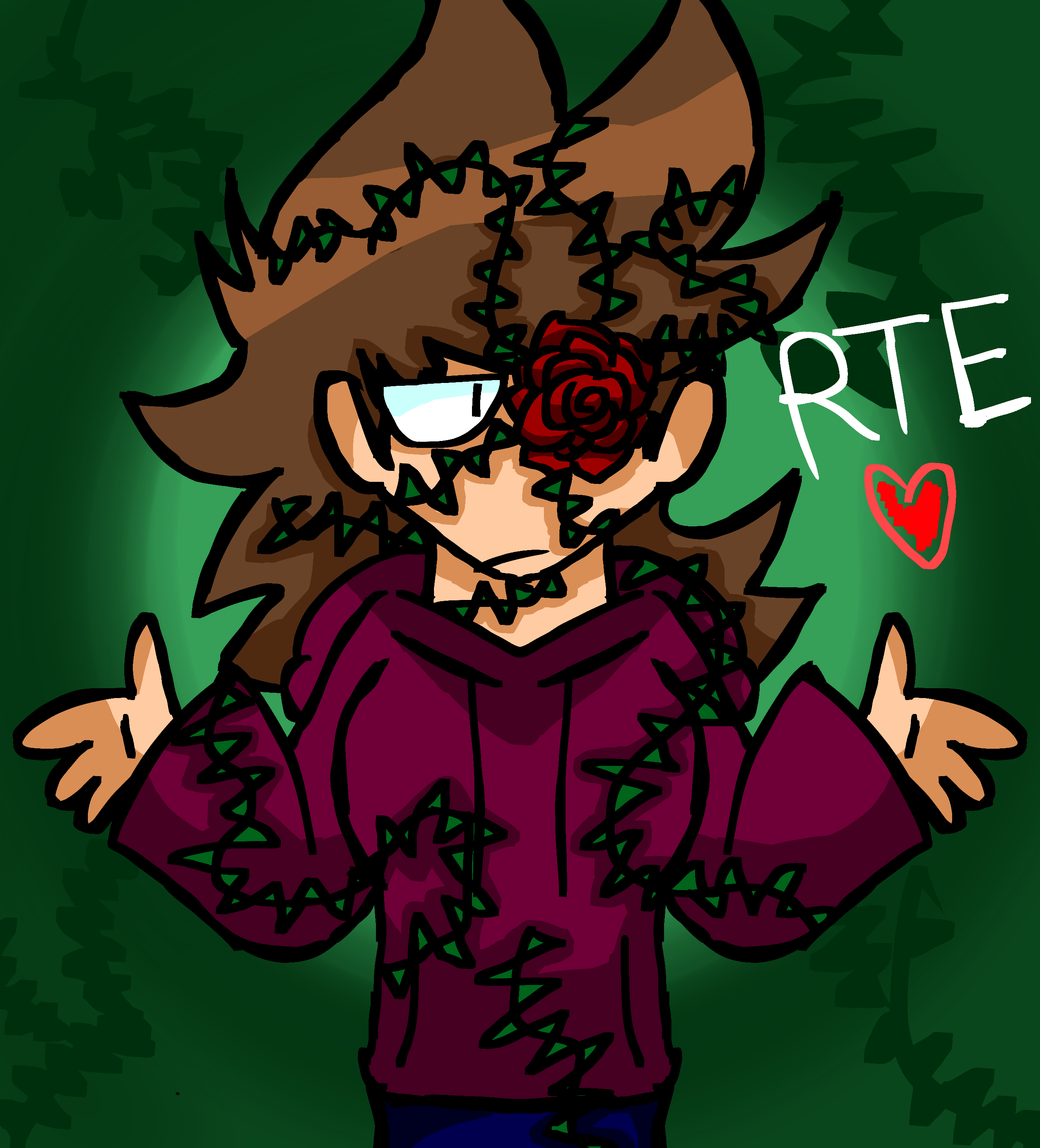 Roses and Vines - ibisPaint