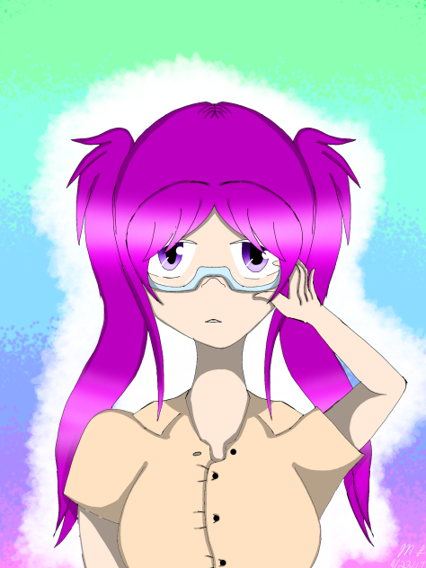 Cute nerd - ibisPaint