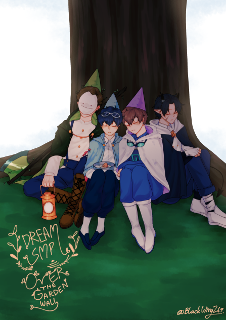 Overthegradenwall(Dsmp_au) - ibisPaint