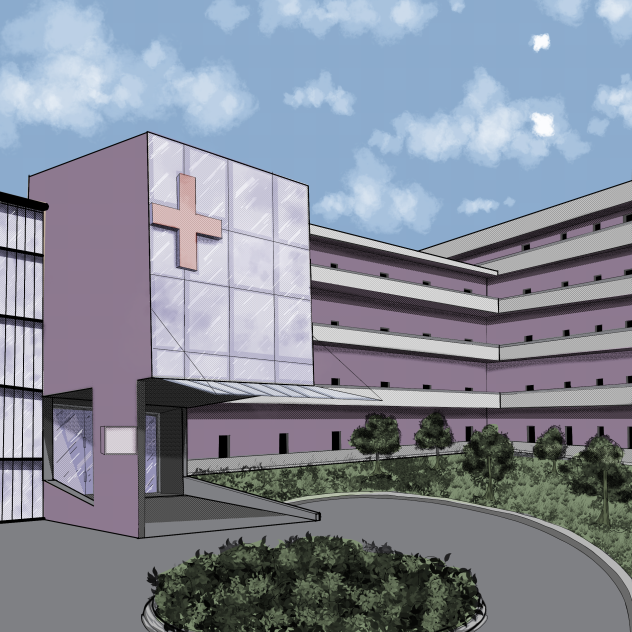 Hospital (outside) Colored - ibisPaint