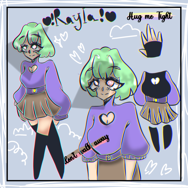 Rayla OC Ref - ibisPaint