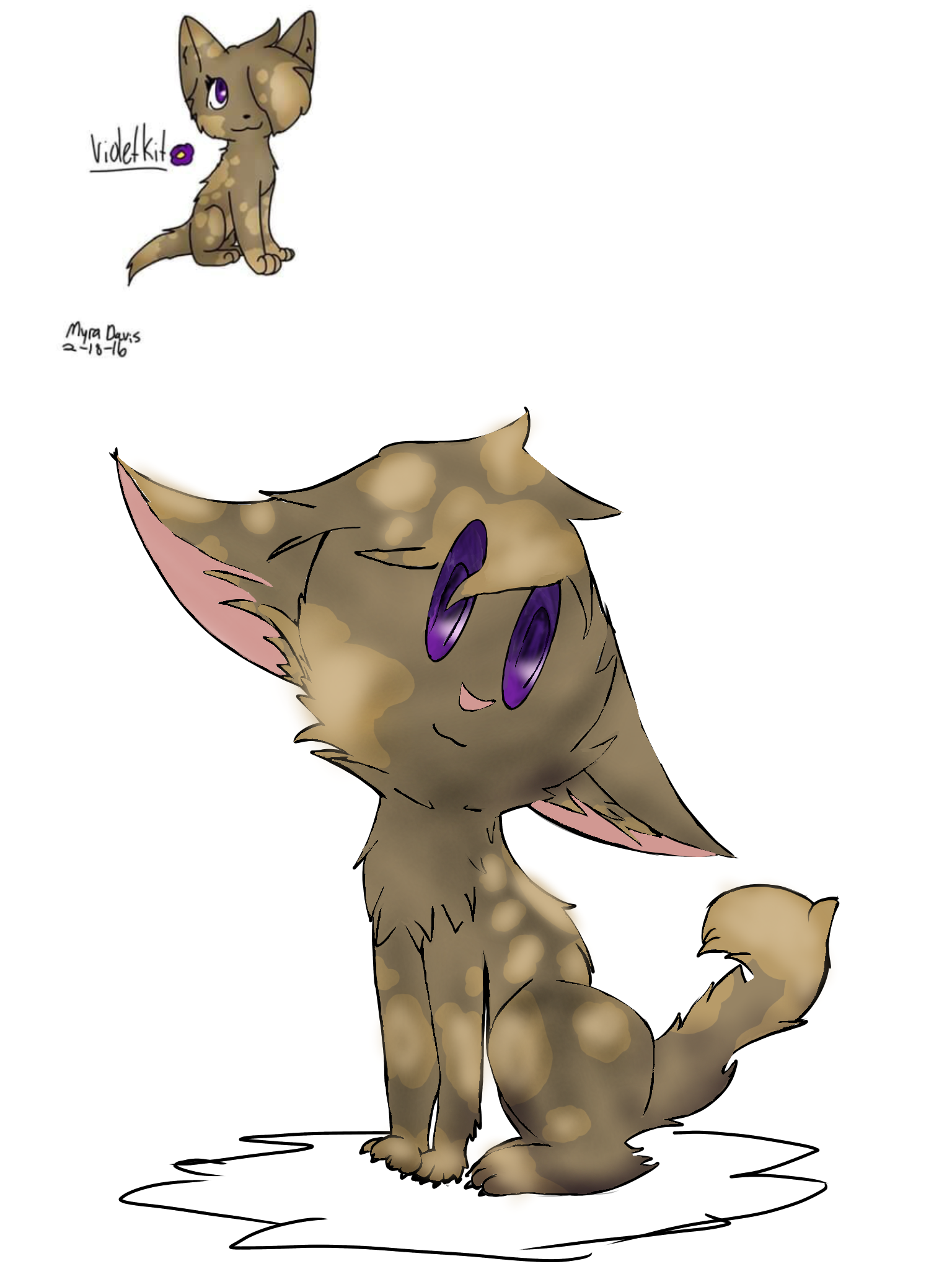 Violetkit REQUEST Myra INCOMPLETE - ibisPaint
