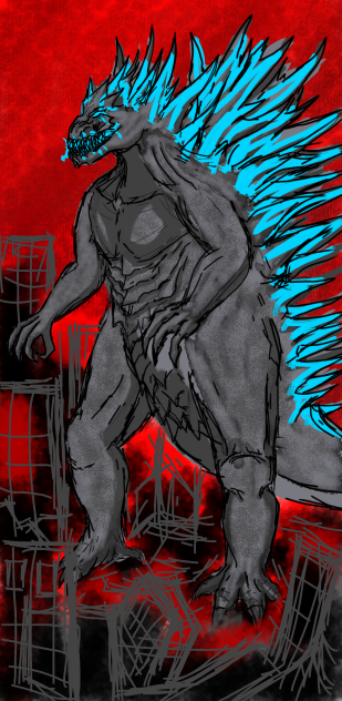 Godzilla - ibisPaint