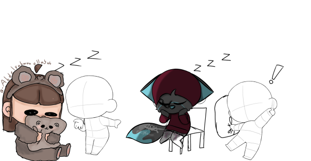 sleepover collab!! - ibisPaint