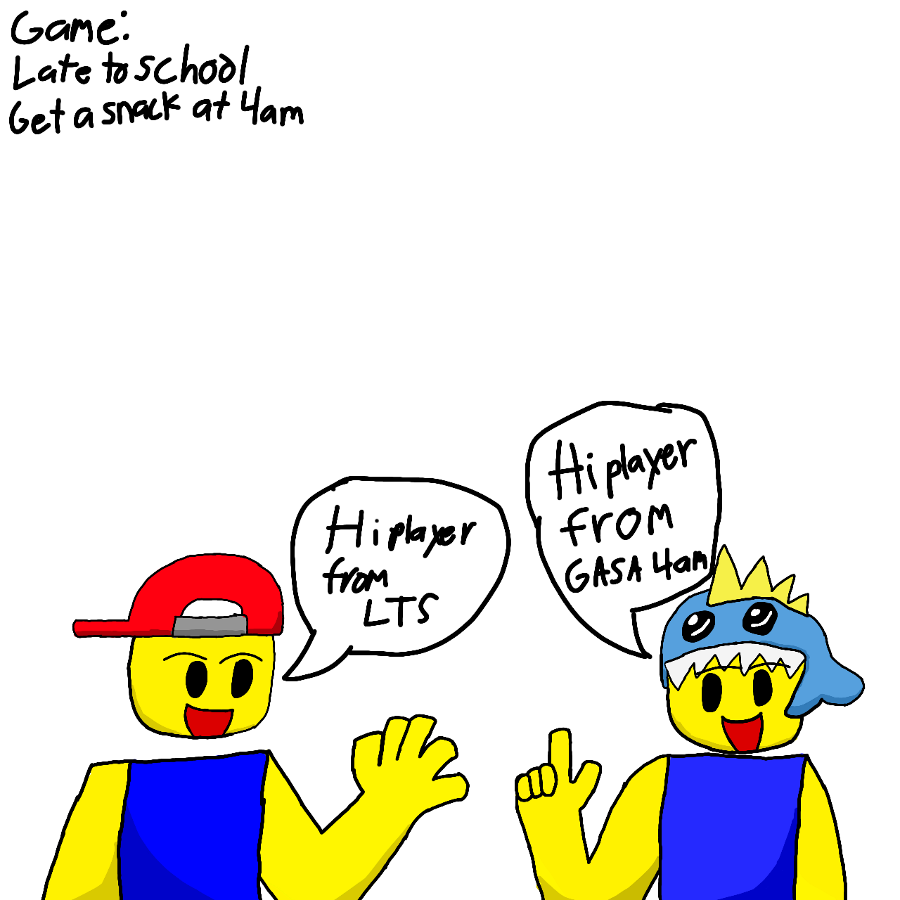 Hello player - ibisPaint