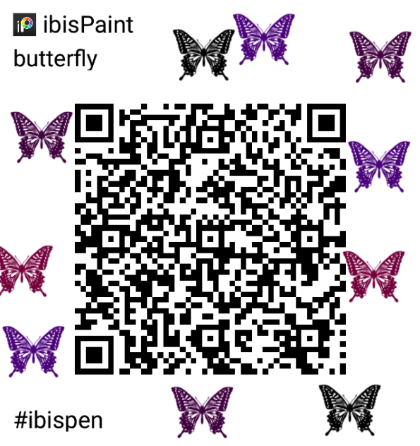 butterfly pen - ibisPaint