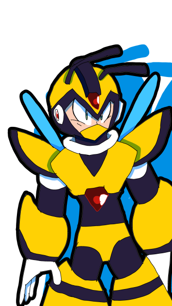 X hornet armor - ibisPaint