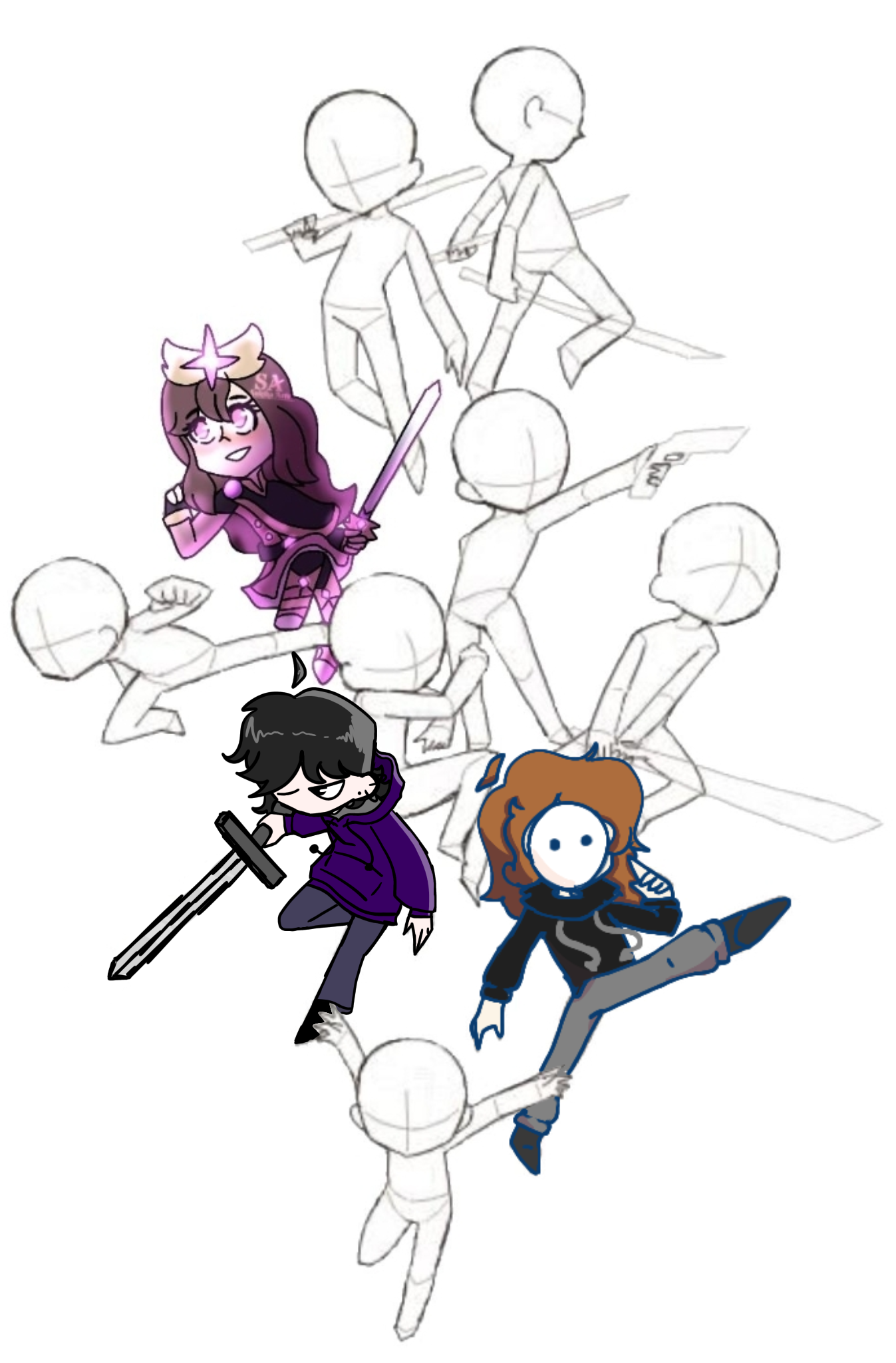 Fight Collab - ibisPaint